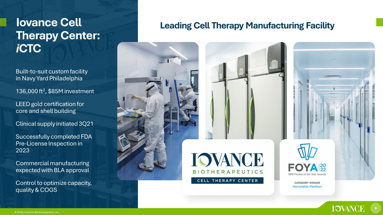 11 © 2024, Iovance Biotherapeutics, Inc. 11 Iovance TIL Therapy in ...